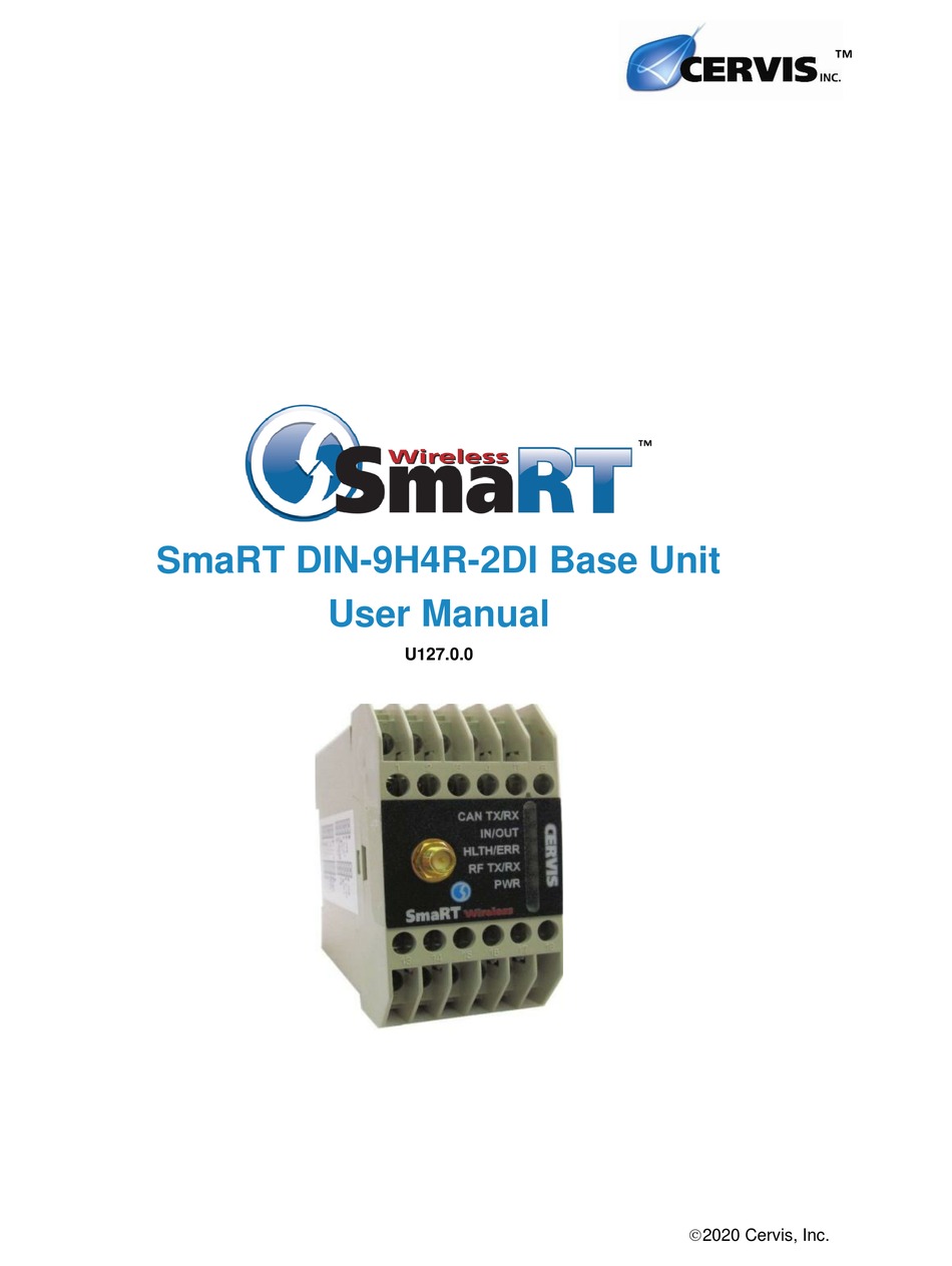 CERVIS SMART DIN-9H4R-2DI USER MANUAL Pdf Download | ManualsLib