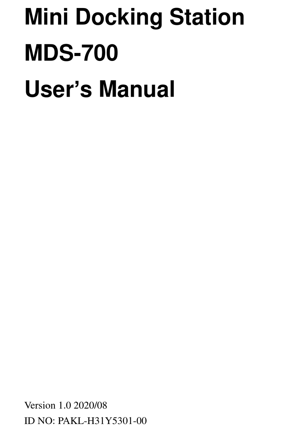 ORTEC MDS-700 USER MANUAL Pdf Download | ManualsLib