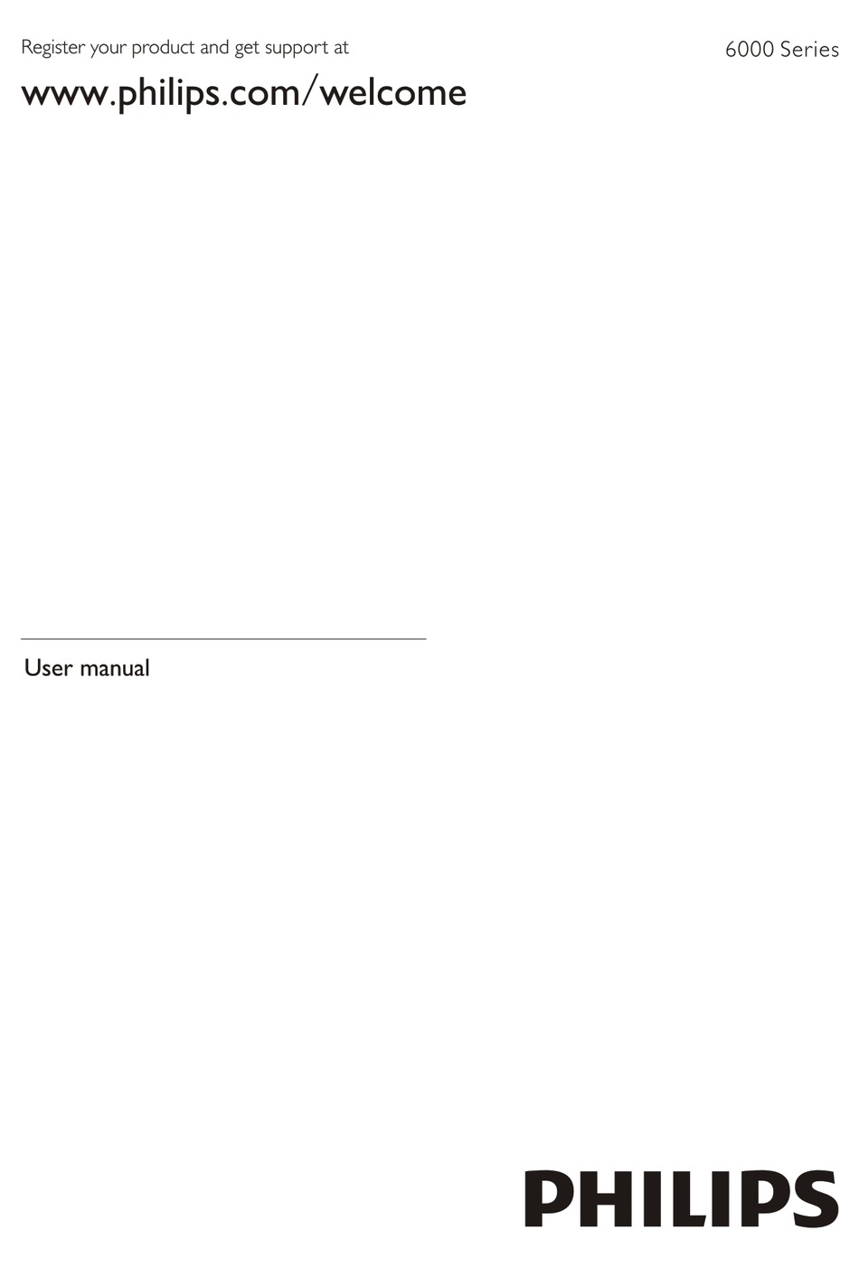 PHILIPS 50PUT6023/60 USER MANUAL Pdf Download | ManualsLib