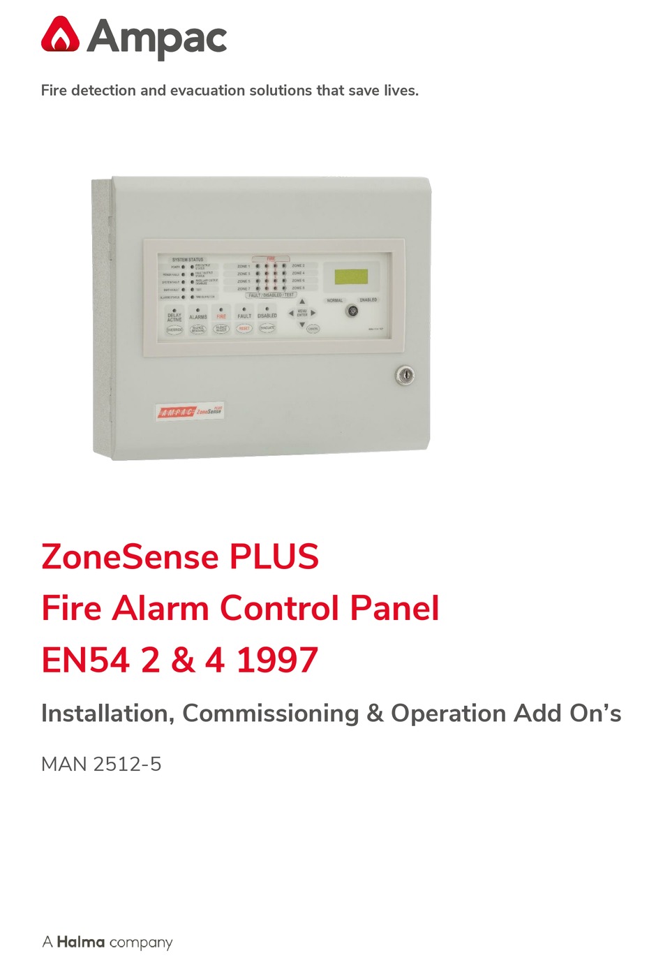 AMPAC ZONESENSE PLUS INSTALLATION, COMMISSIONING & OPERATION Pdf ...