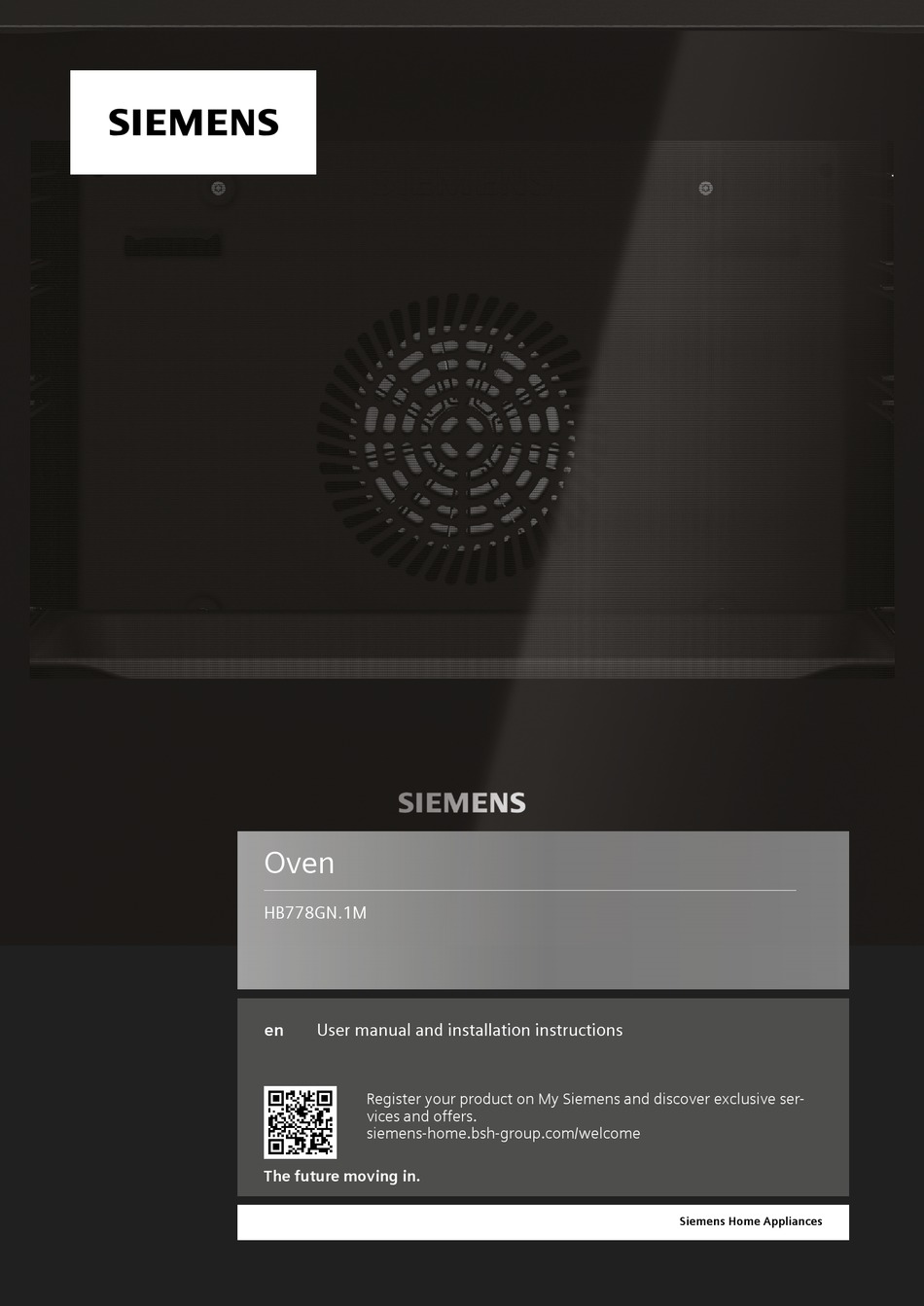 SIEMENS HB778GN 1M SERIES USER MANUAL AND INSTALLATION INSTRUCTIONS Pdf Download | ManualsLib