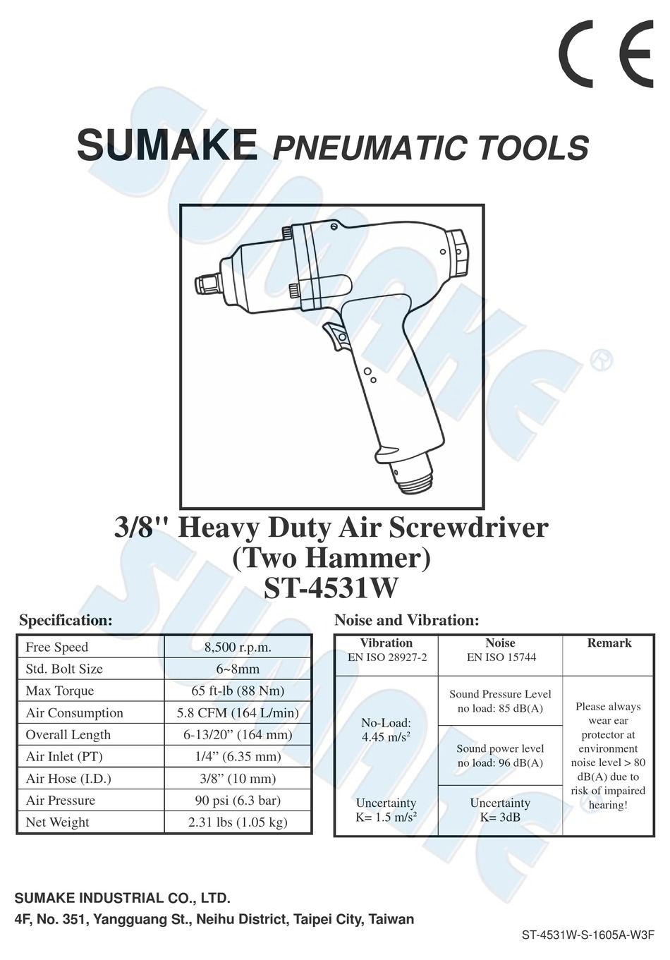 SUMAKE ST-4531W MANUAL Pdf Download | ManualsLib