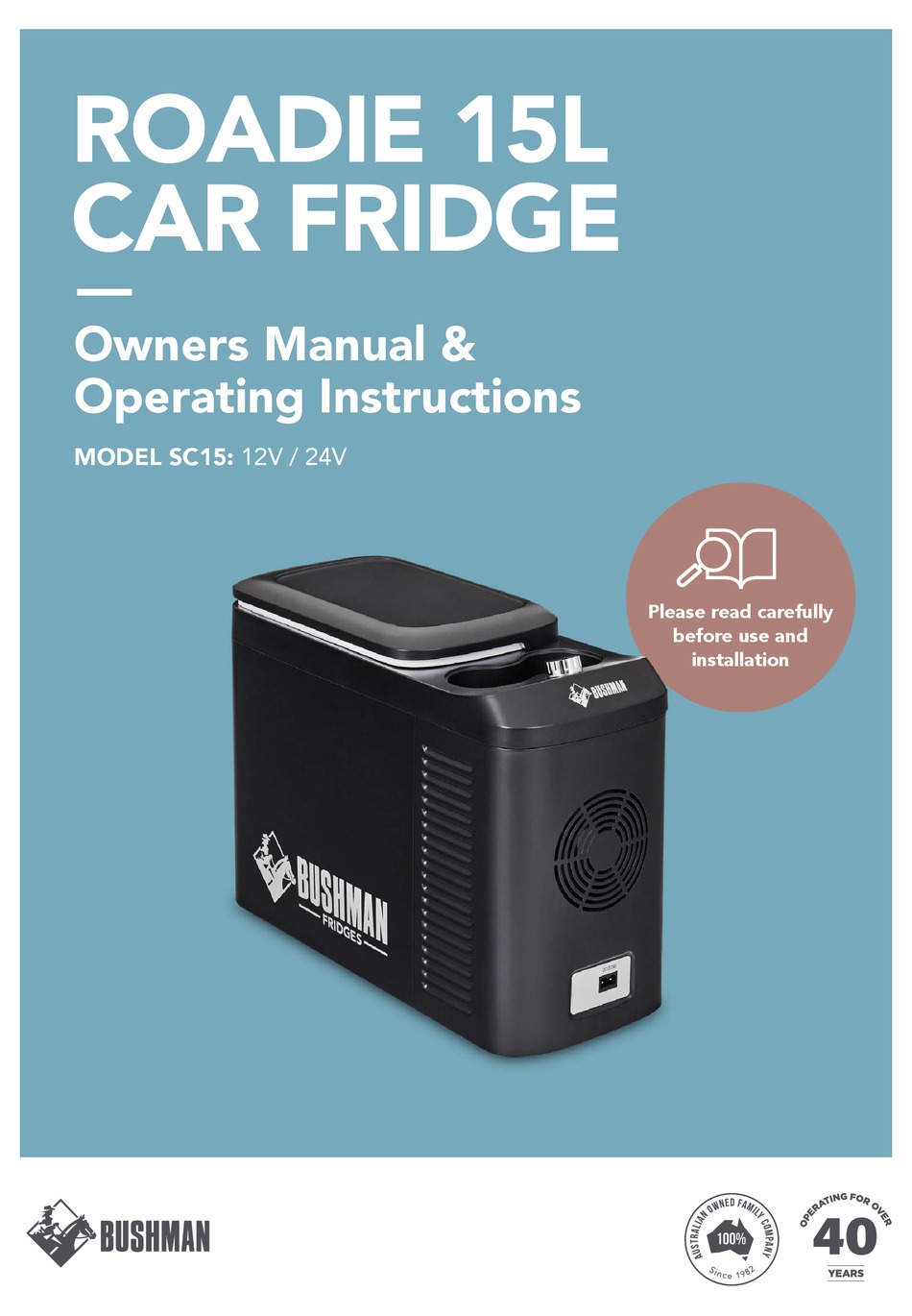 BUSHMAN ROADIE OWNER'S MANUAL & OPERATING INSTRUCTIONS Pdf Download ...