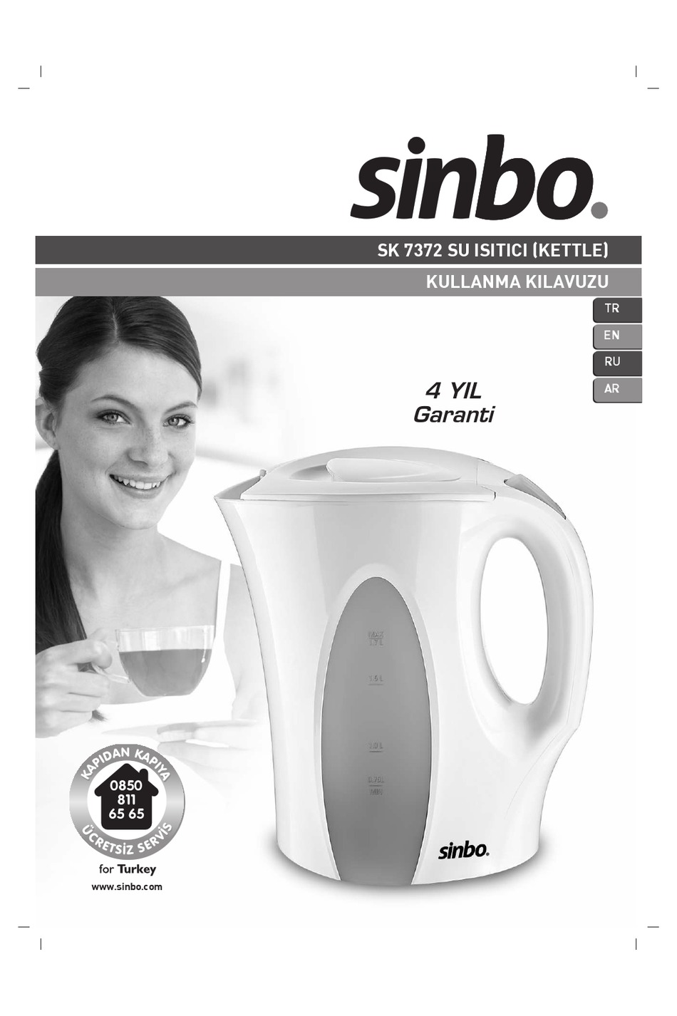 SINBO SK 7372 USER MANUAL Pdf Download | ManualsLib