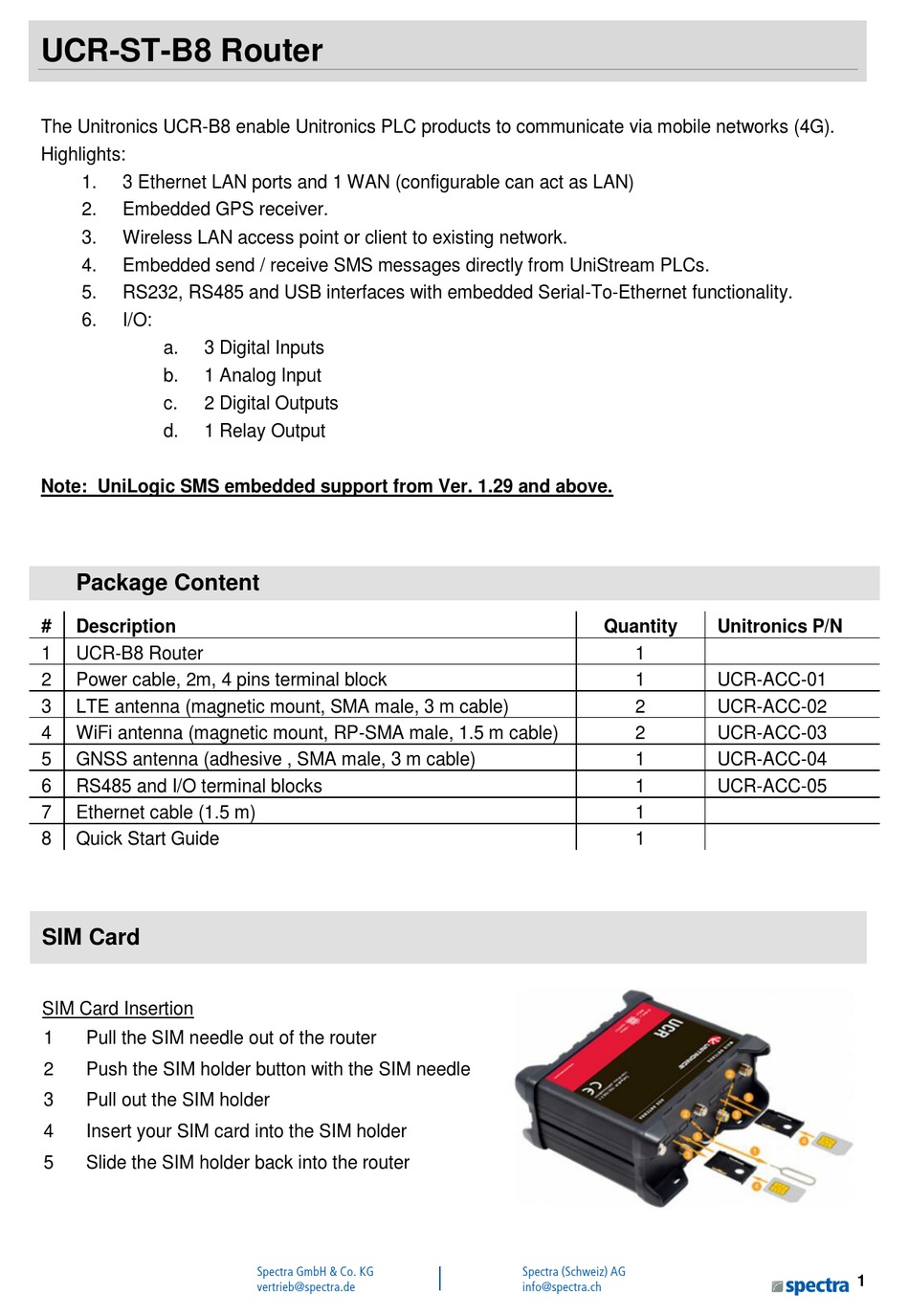 UNITRONICS UCR-ST-B8 INSTALLATION MANUAL Pdf Download | ManualsLib UNITRONICS UCR-ST-B8 INSTALLATION MANUAL Pdf Download | ManualsLib