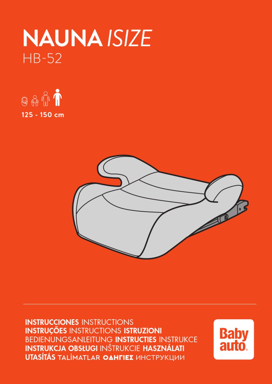 BABYAUTO NAUNA ISIZE INSTRUCTIONS MANUAL Pdf Download | ManualsLib