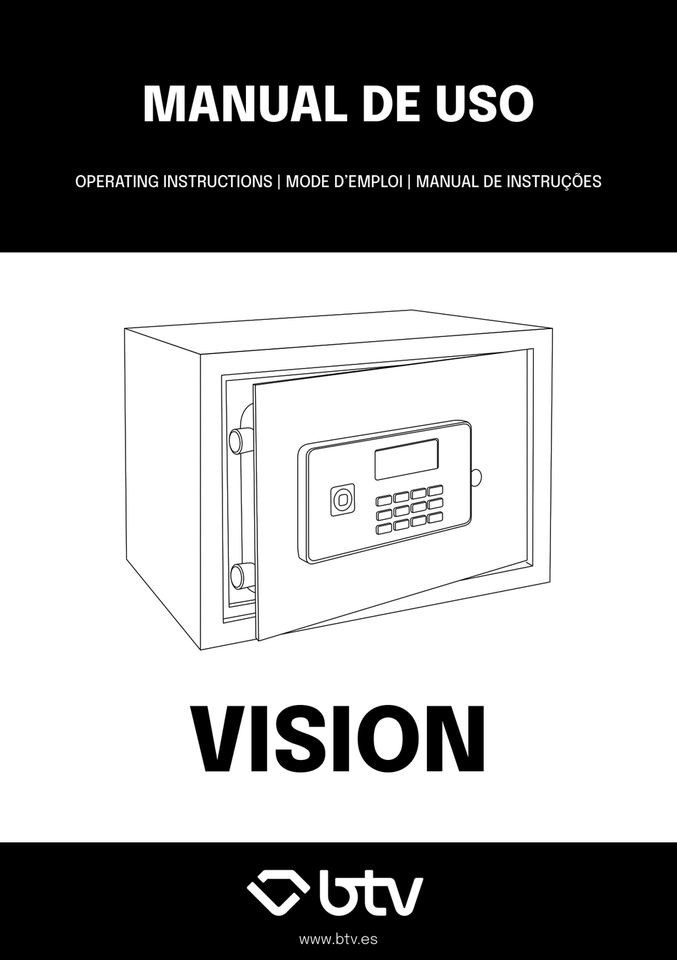 BTV VISION OPERATING INSTRUCTIONS MANUAL Pdf Download | ManualsLib