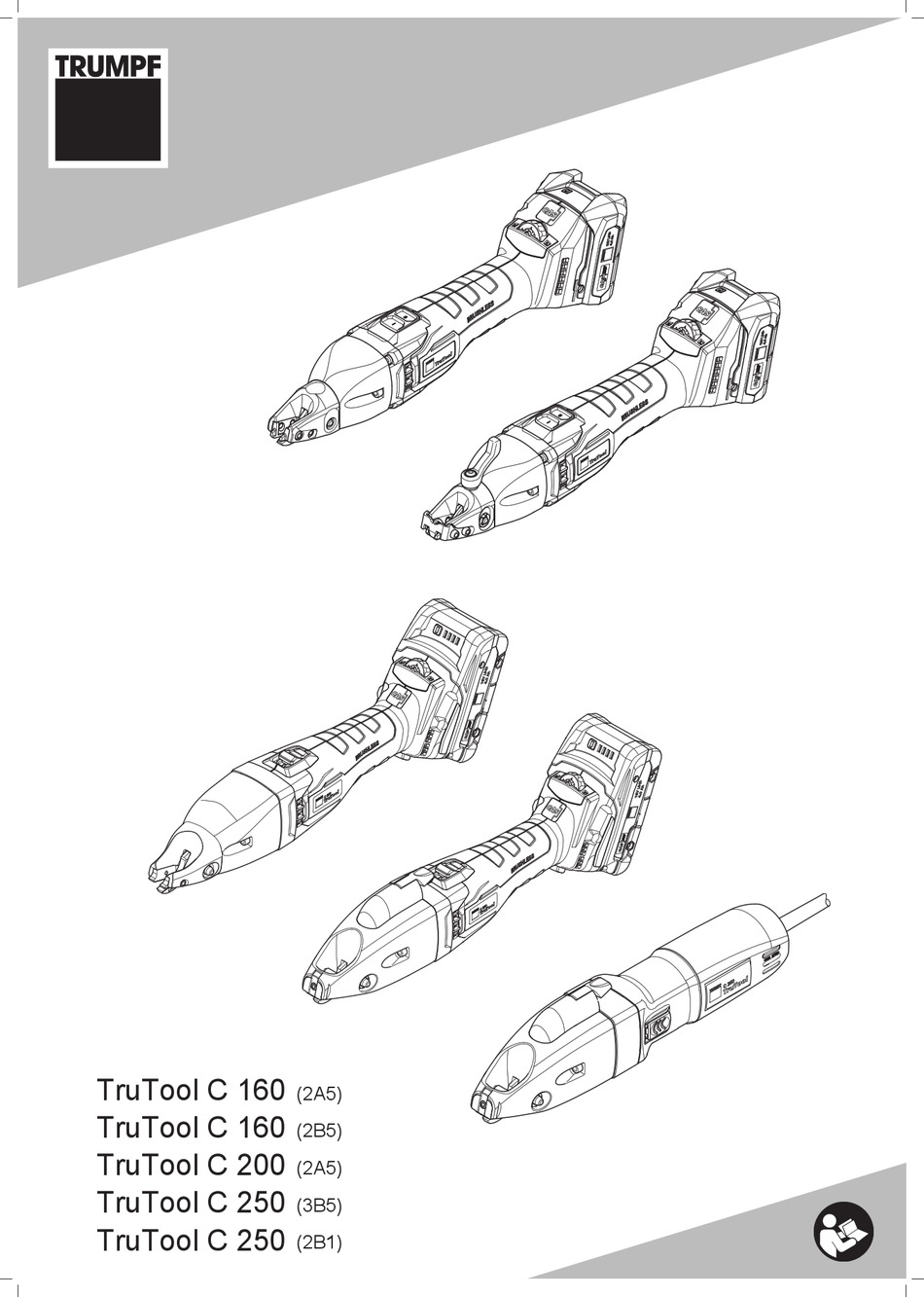 TRUMPF TRUTOOL C 160 MANUAL Pdf Download | ManualsLib