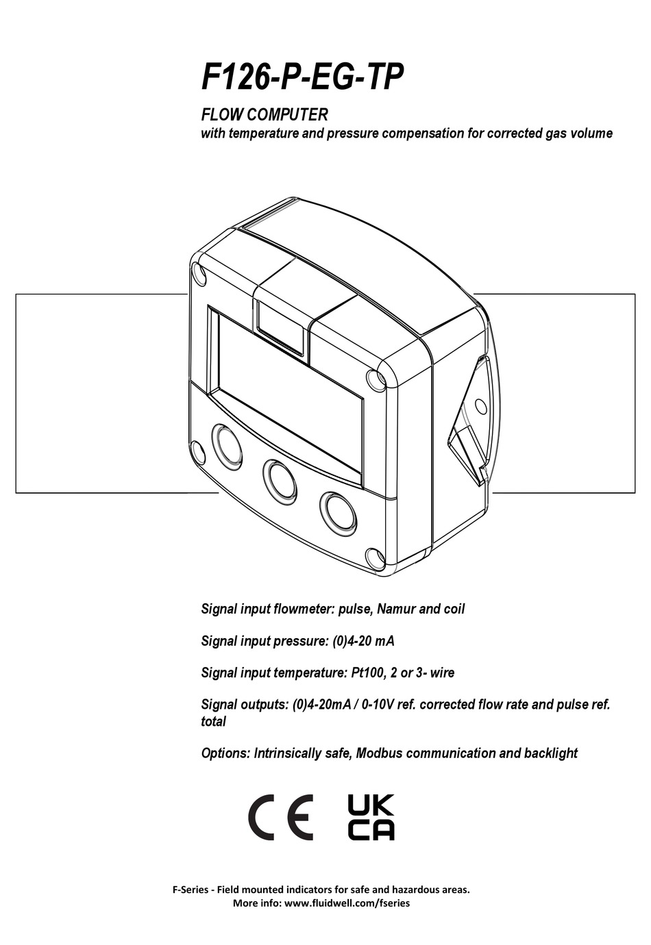 FLUIDWELL F126-P-EG-TP MANUAL Pdf Download | ManualsLib