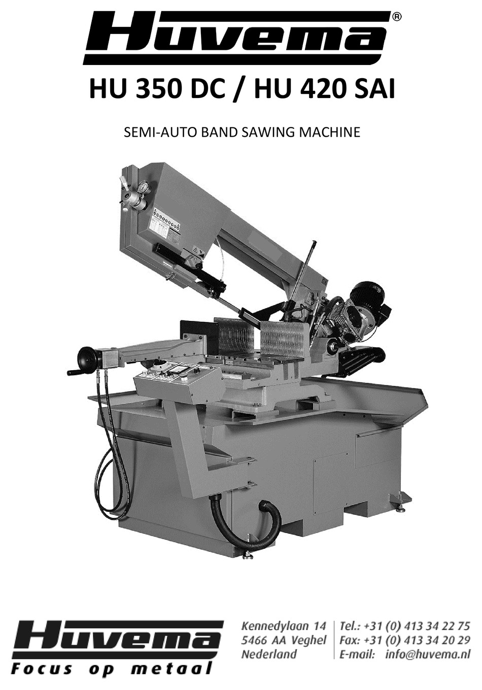 HUVEMA HU 350 DC INSTRUCTIONS MANUAL Pdf Download | ManualsLib