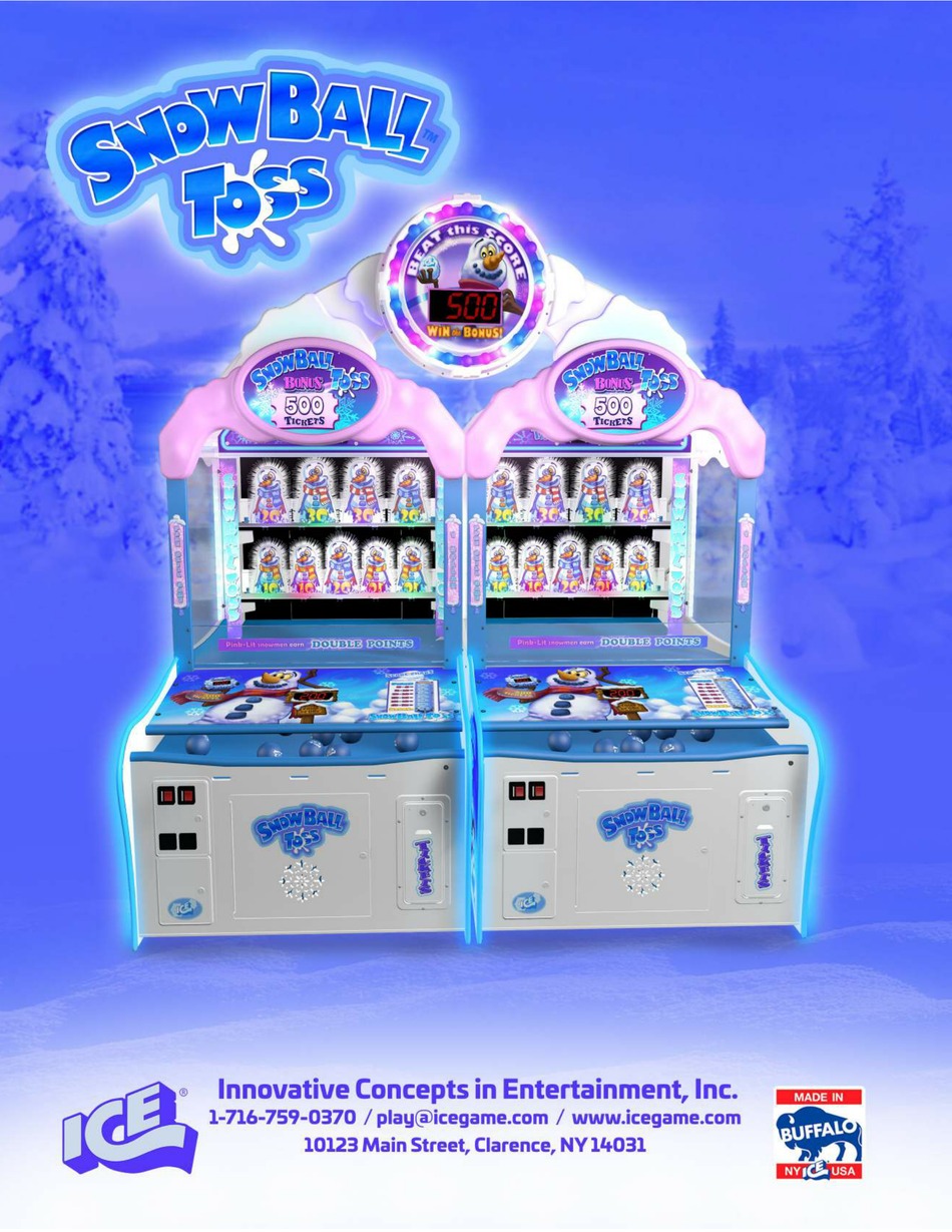 ICE SNOWBALL TOSS ASSEMBLY INSTRUCTIONS MANUAL Pdf Download | ManualsLib