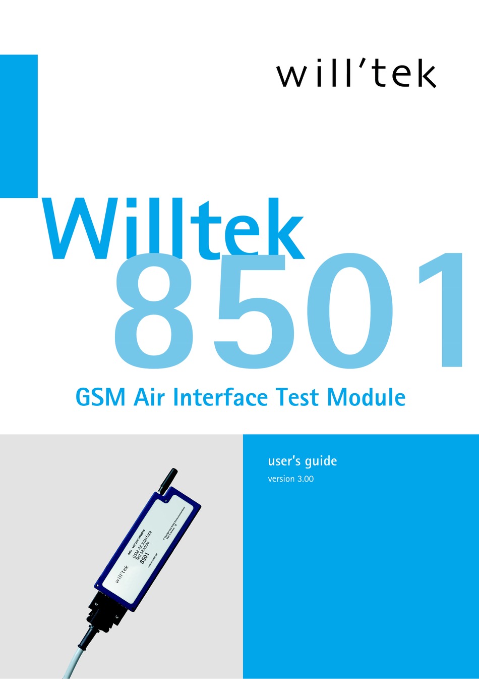 WILLTEK 8501 USER MANUAL Pdf Download | ManualsLib