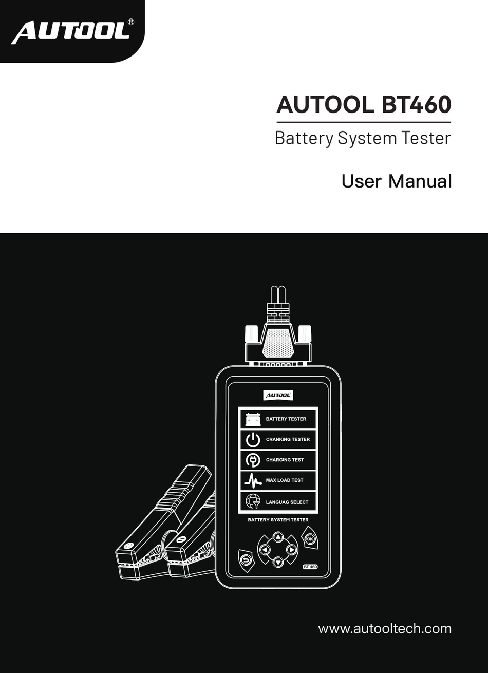 AUTOOL BT460 USER MANUAL Pdf Download | ManualsLib
