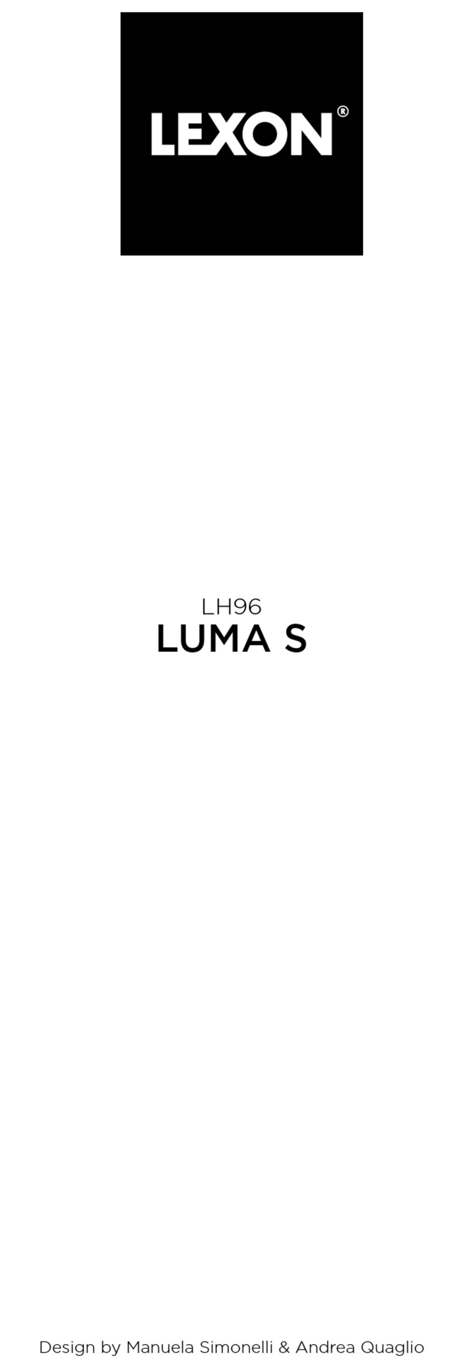 LEXON LUMA S MANUAL Pdf Download | ManualsLib