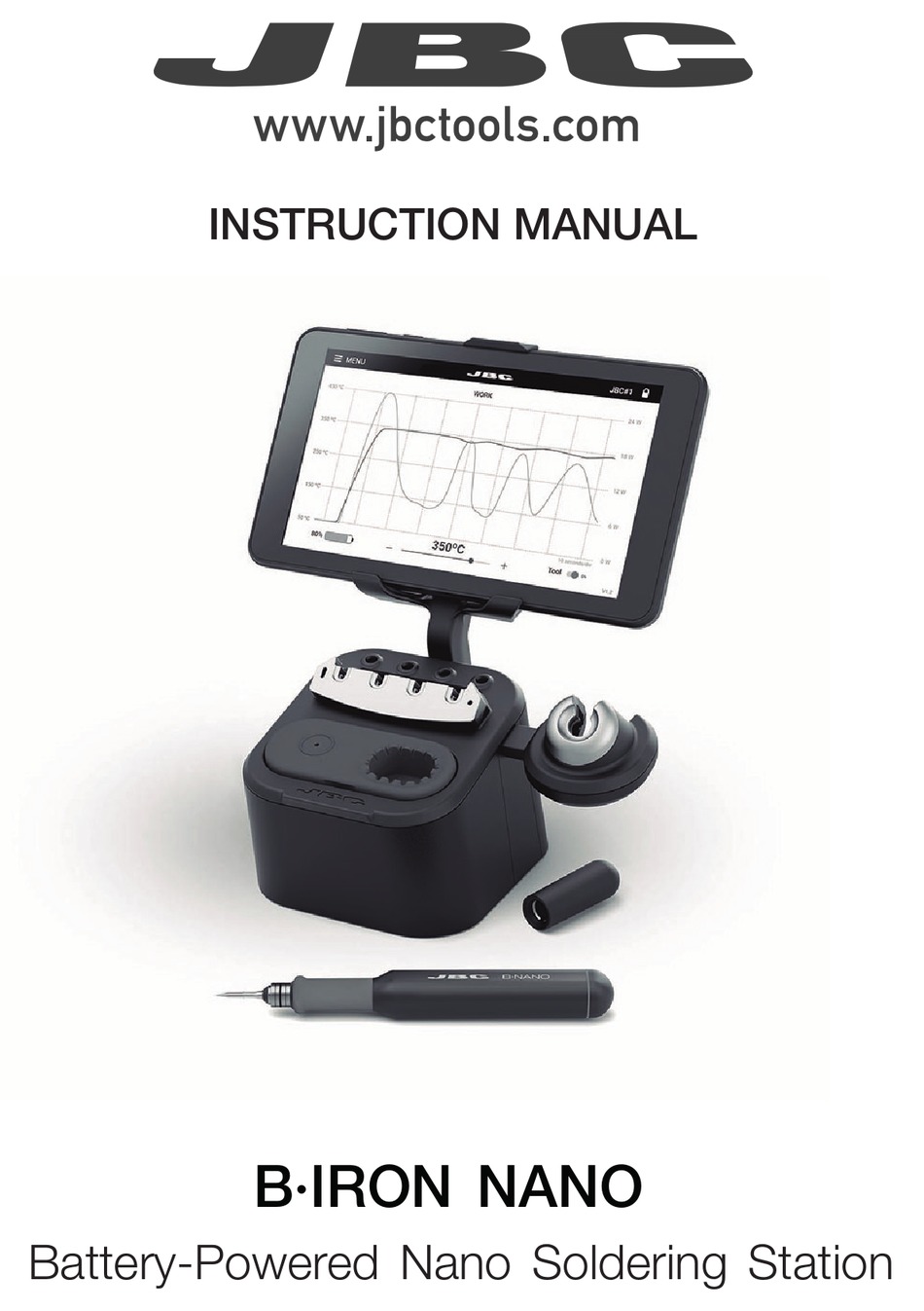 JBC B-IRON NANO INSTRUCTION MANUAL Pdf Download | ManualsLib