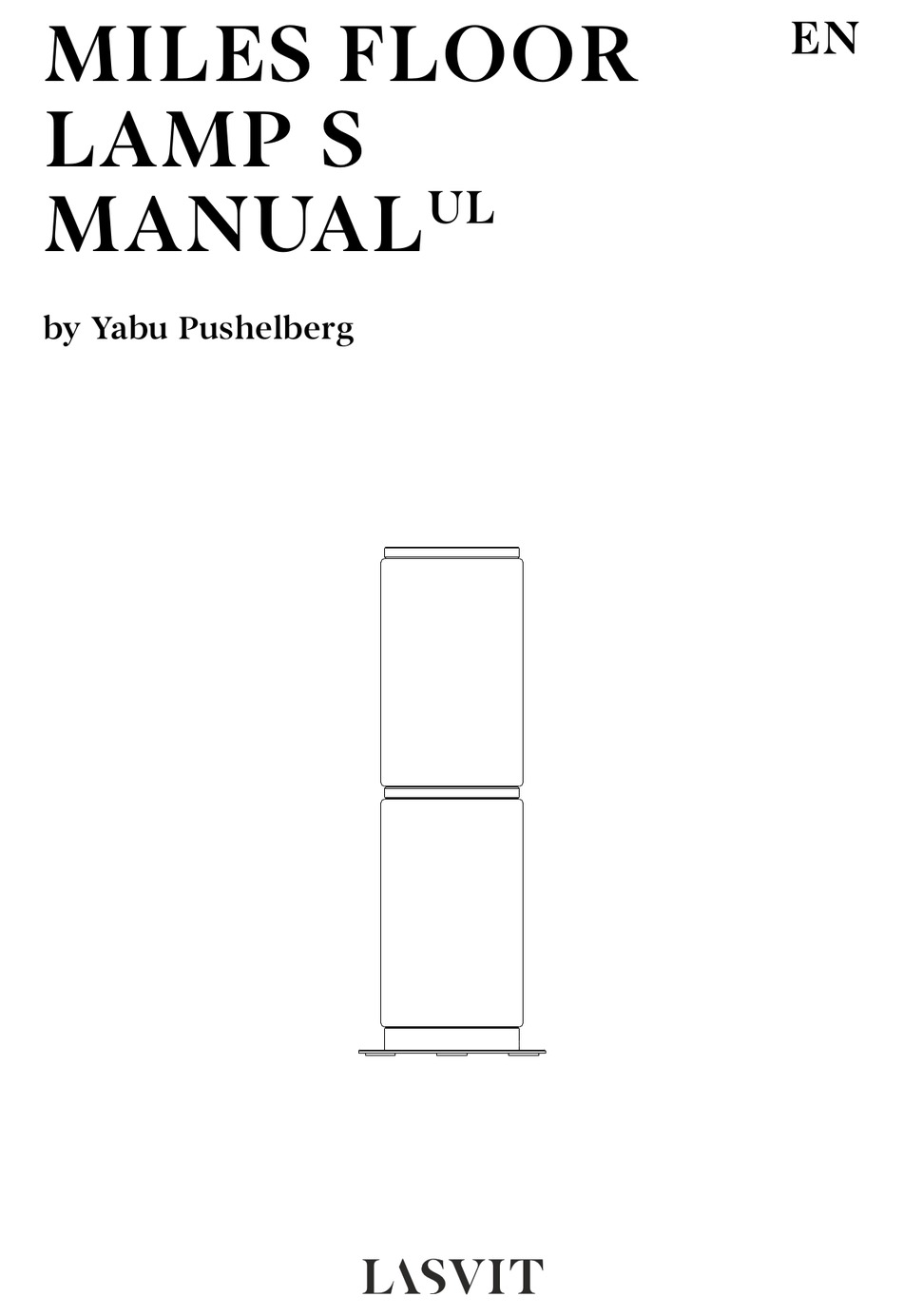 LASVIT MILES FLOOR LAMP S MANUAL Pdf Download | ManualsLib