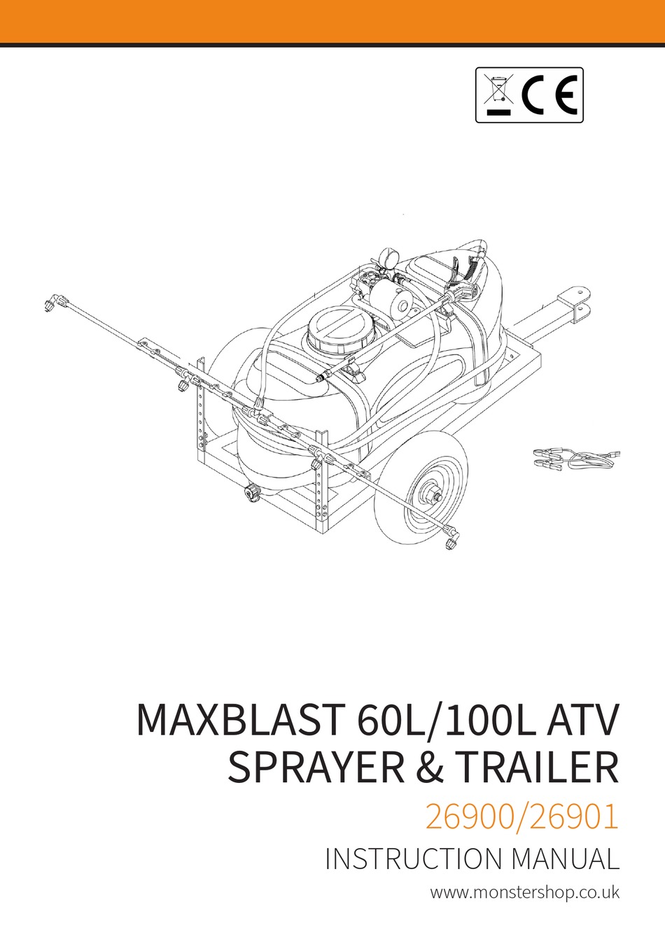 MONSTER GROUP MAXBLAST 60L INSTRUCTION MANUAL Pdf Download | ManualsLib