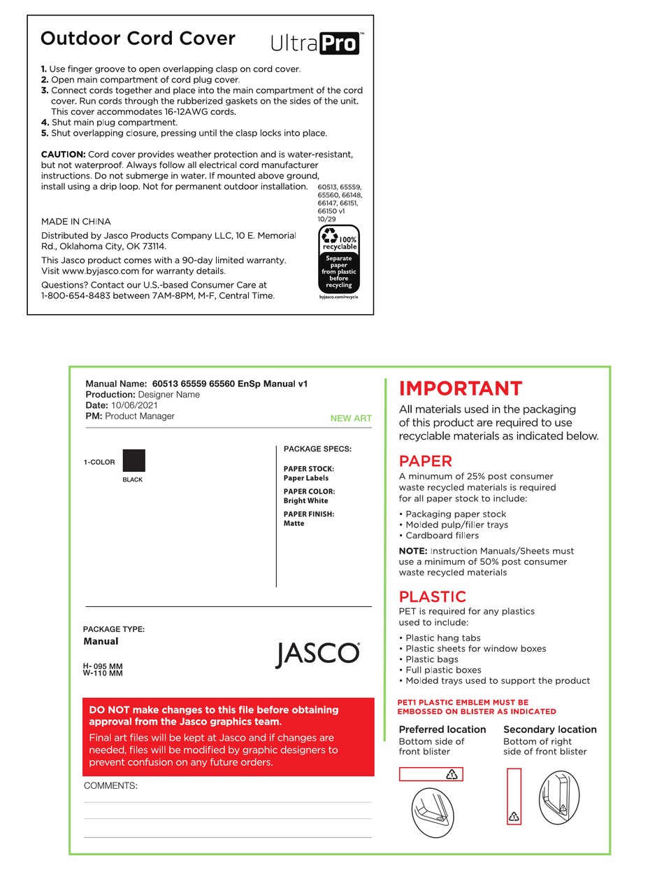 JASCO ULTRAPRO 66148 MANUAL Pdf Download | ManualsLib