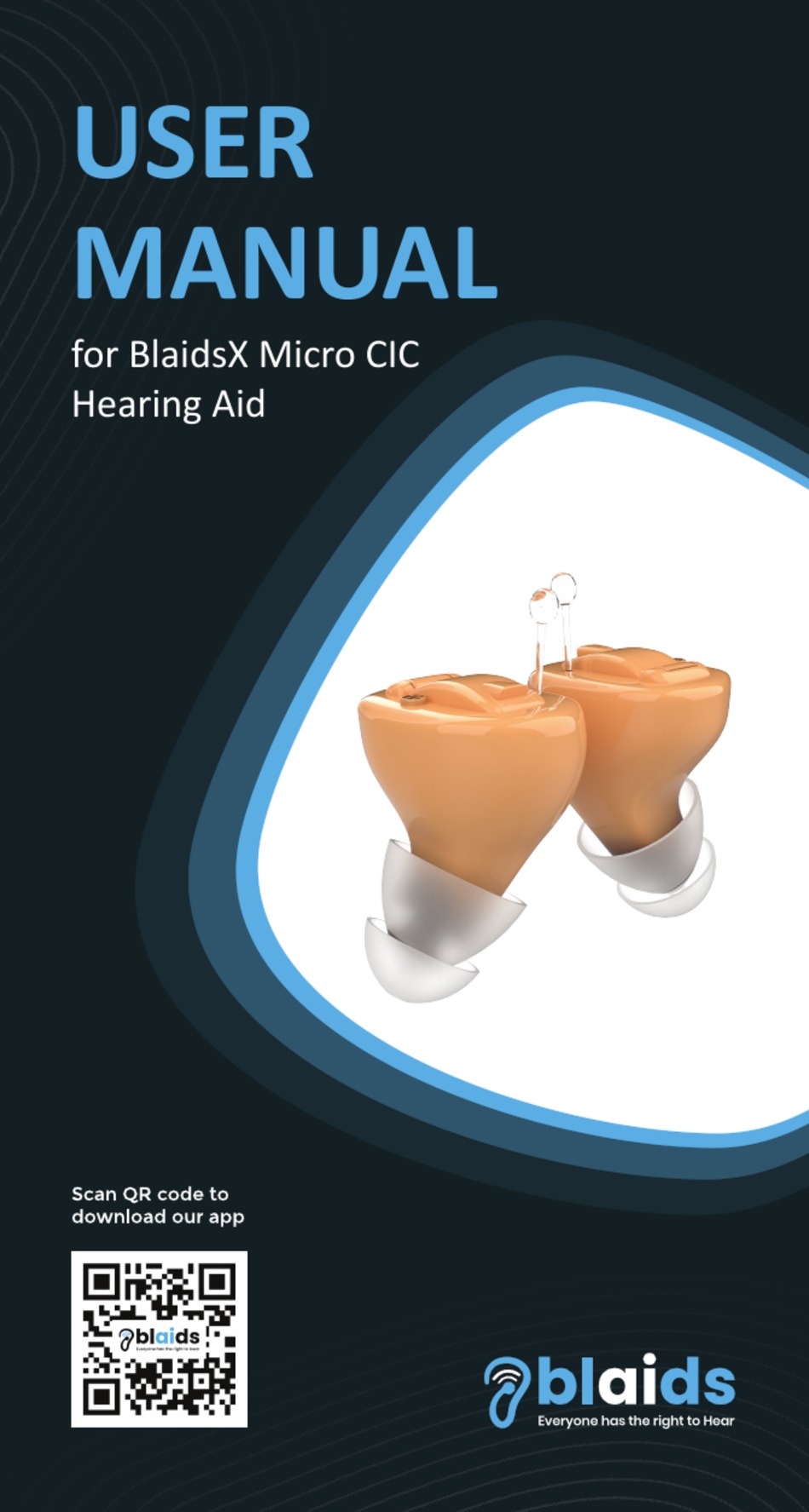 BLAIDS BLAIDSX MICRO CIC USER MANUAL Pdf Download | ManualsLib