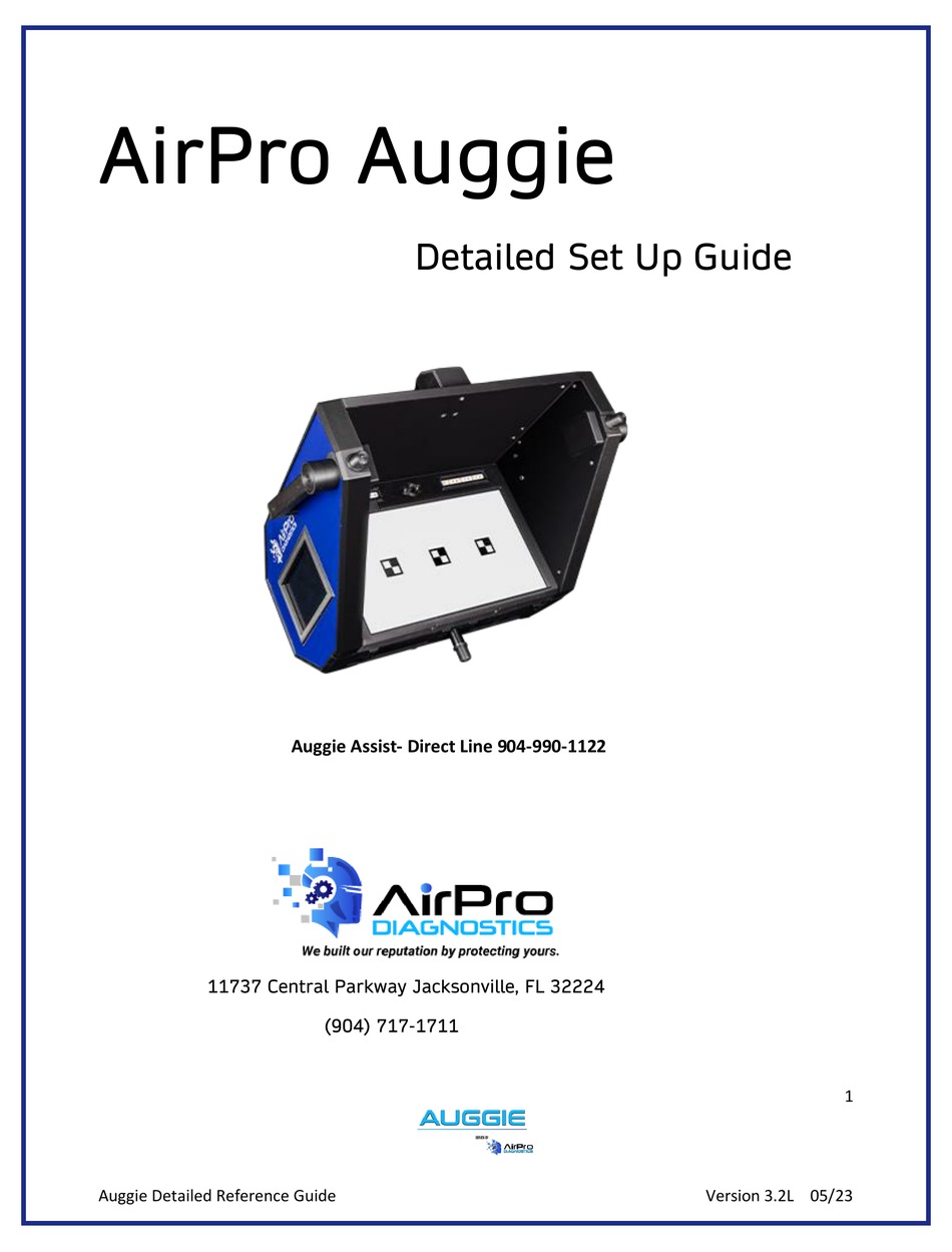 AIRPRO AUGGIE SETUP MANUAL Pdf Download | ManualsLib