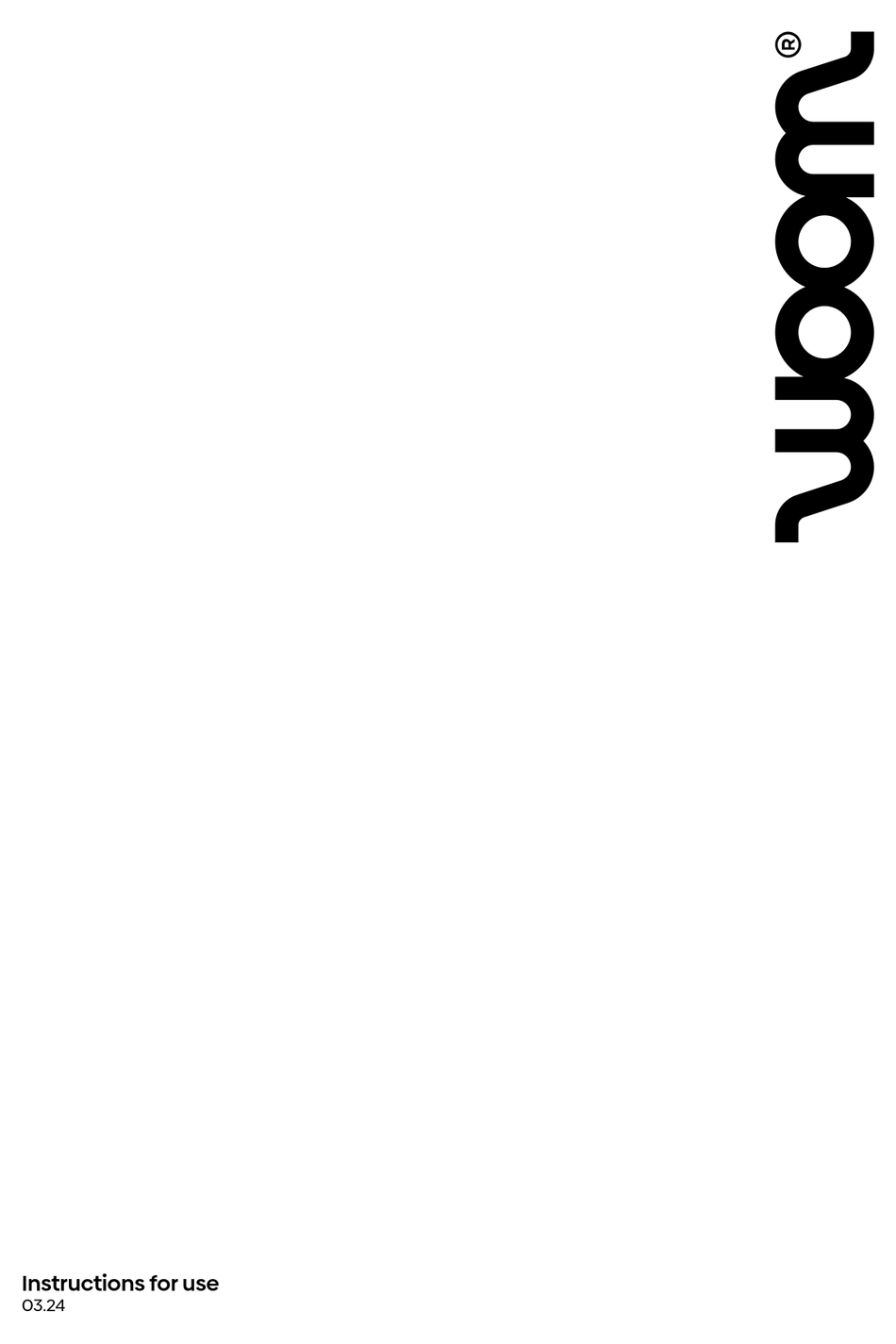 WOOM OFF 4 INSTRUCTIONS FOR USE MANUAL Pdf Download | ManualsLib