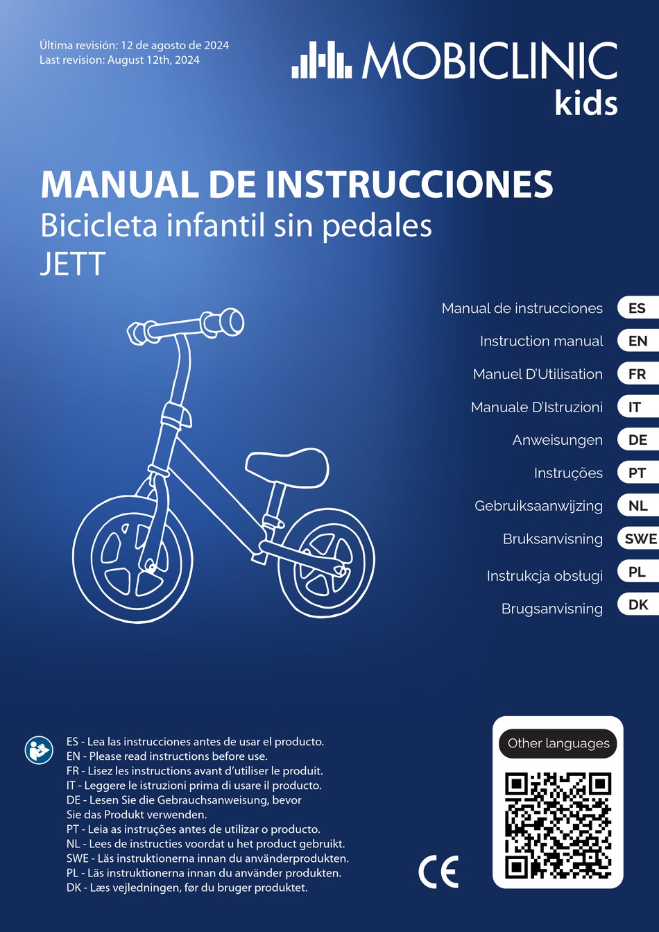 MOBICLINIC KIDS JETT INSTRUCTION MANUAL Pdf Download | ManualsLib