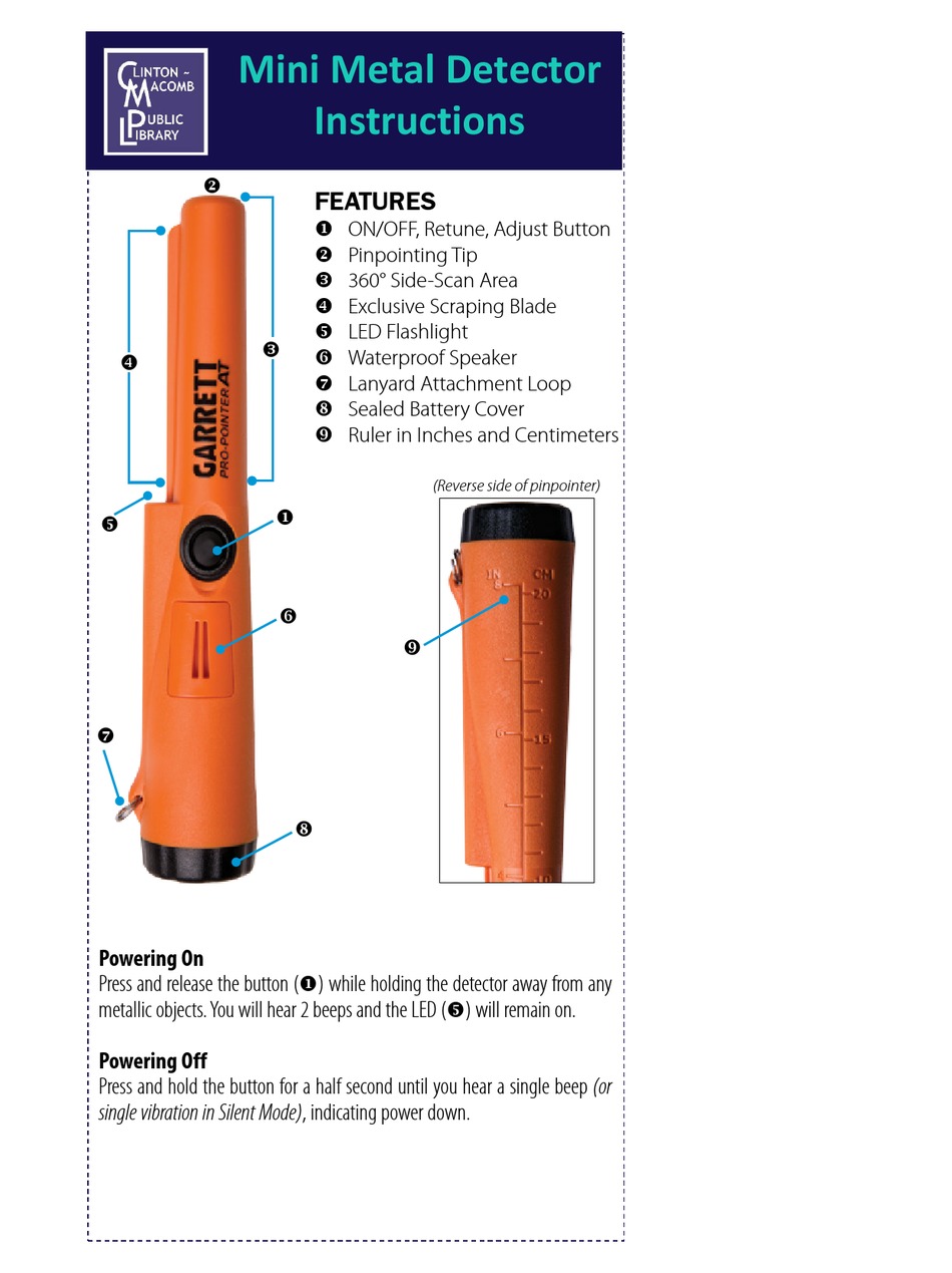 CARRETT GARRETT PRO-POINTER AT INSTRUCTIONS MANUAL Pdf Download ...