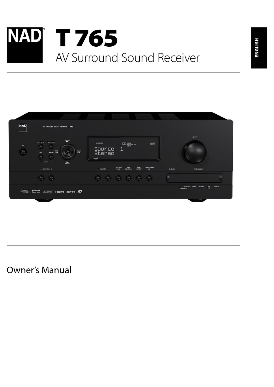 NAD T765 HD OWNER S MANUAL Pdf Download ManualsLib nad-t765-hd-owner-s-manual-pdf-download-manualslib