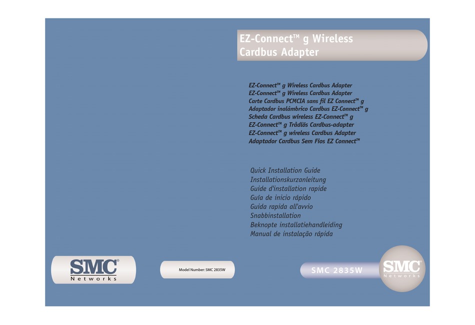SMC NETWORKS 2835W - ANNEXE 2 QUICK INSTALLATION MANUAL Pdf Download ...