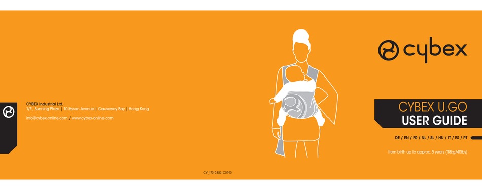CYBEX U.GO USER MANUAL Pdf Download | ManualsLib
