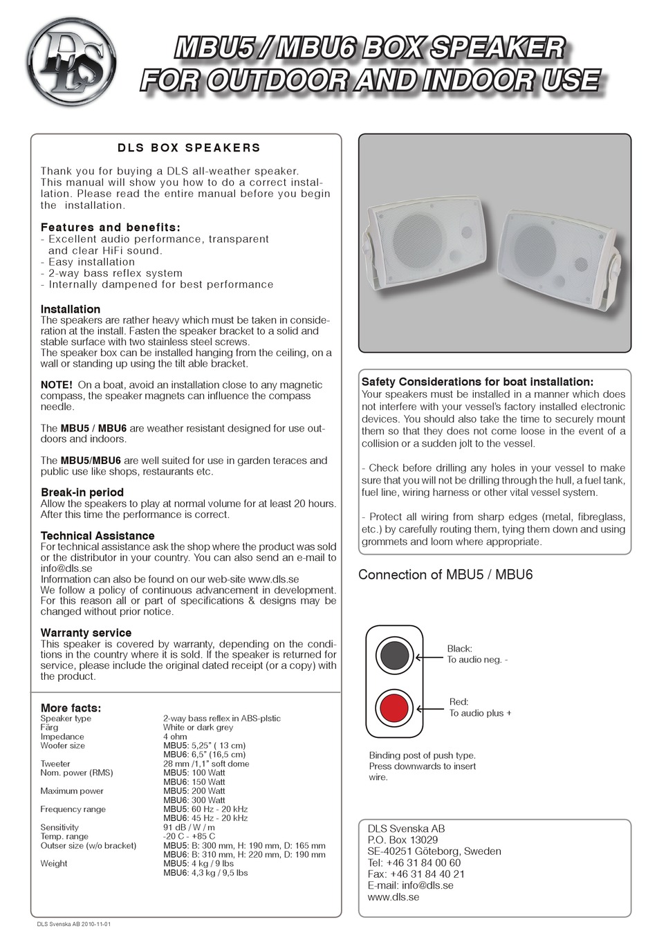 DLS MBU5 MANUAL Pdf Download | ManualsLib