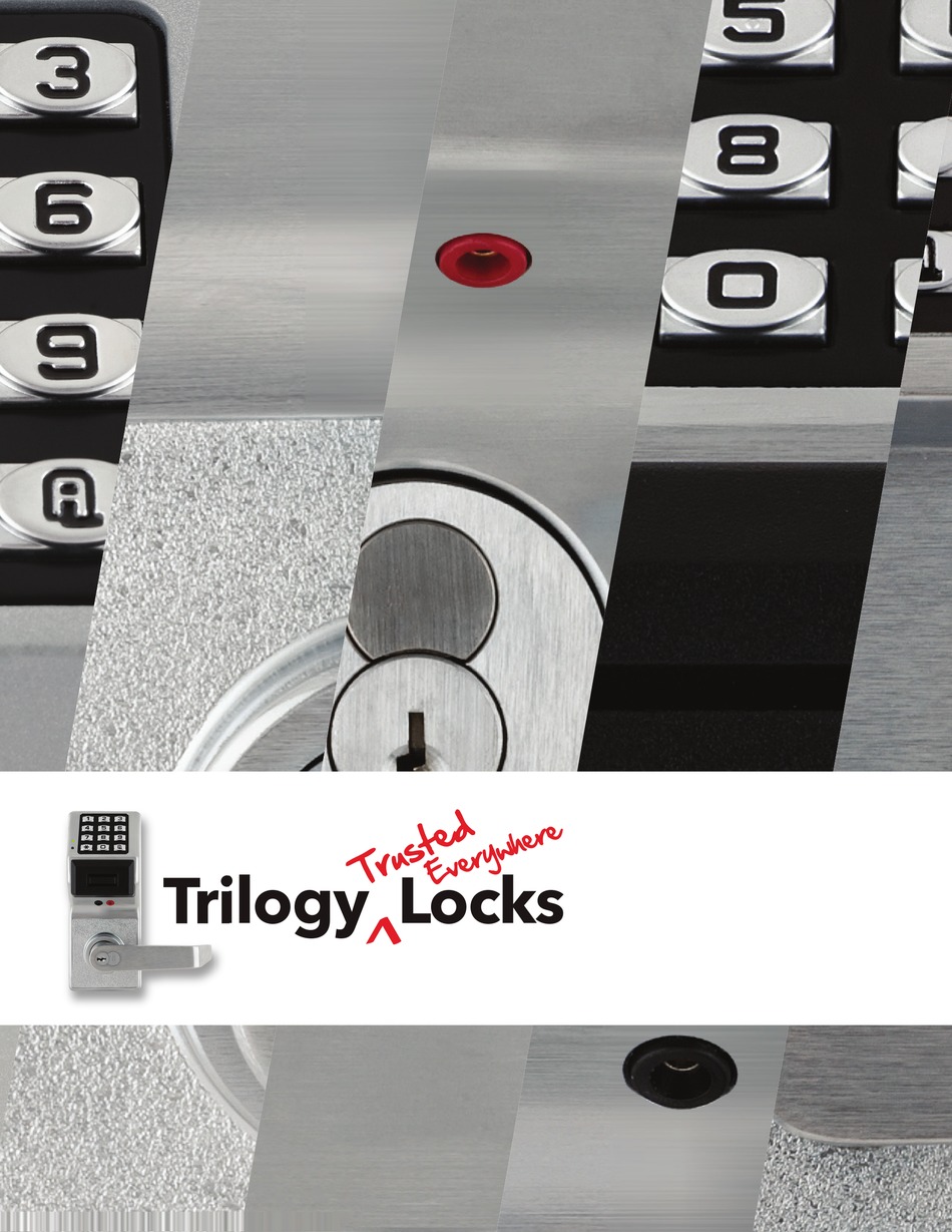 ALARM LOCK TRILOGY BROCHURE Pdf Download | ManualsLib ALARM LOCK TRILOGY BROCHURE Pdf Download | ManualsLib