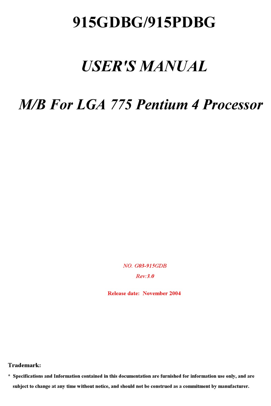 JETWAY 915GDBR3A USER MANUAL Pdf Download | ManualsLib