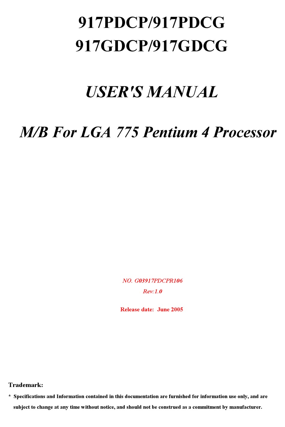 JETWAY 917PDCPR106 USER MANUAL Pdf Download | ManualsLib