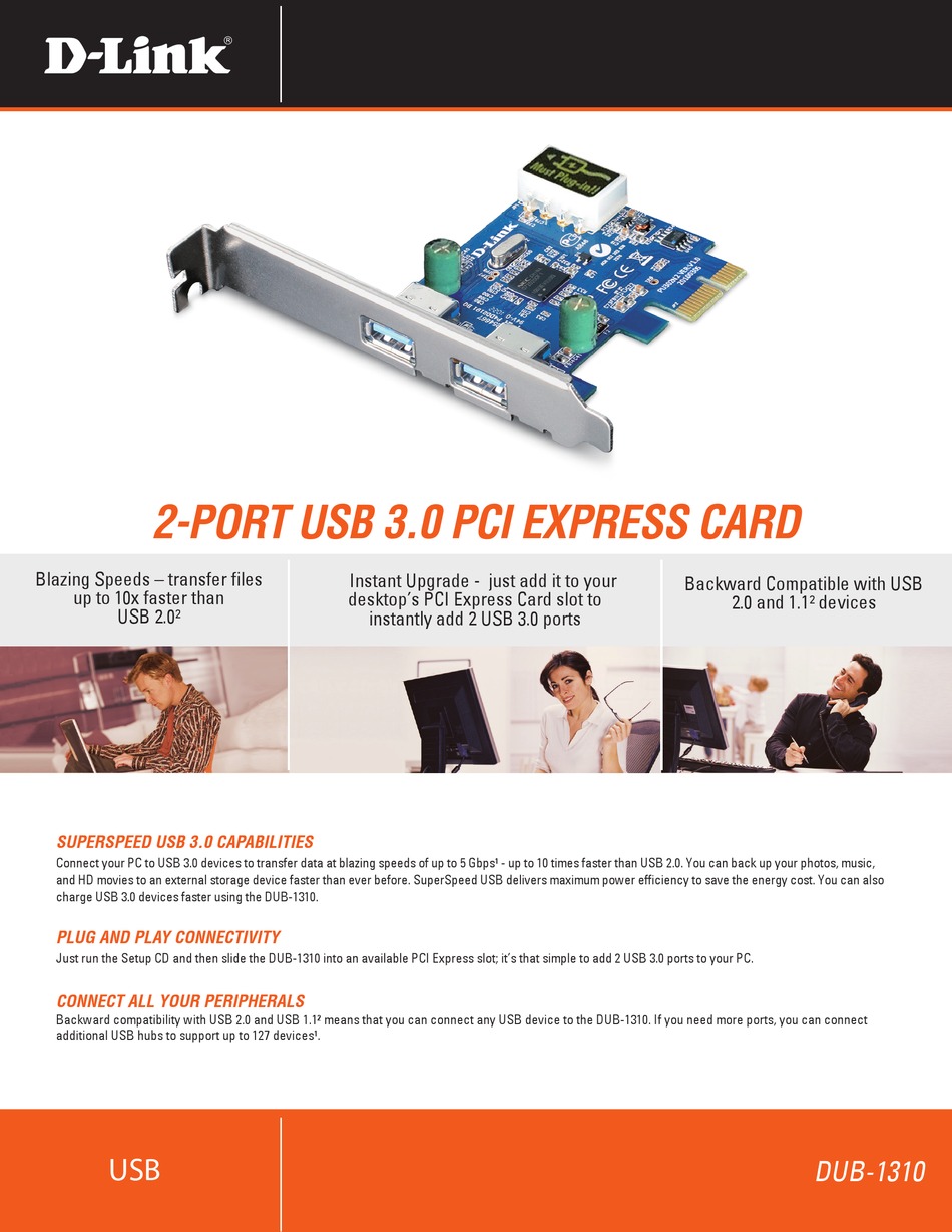 D-LINK DUB-1310 TECHNICAL SPECIFICATIONS Pdf Download | ManualsLib
