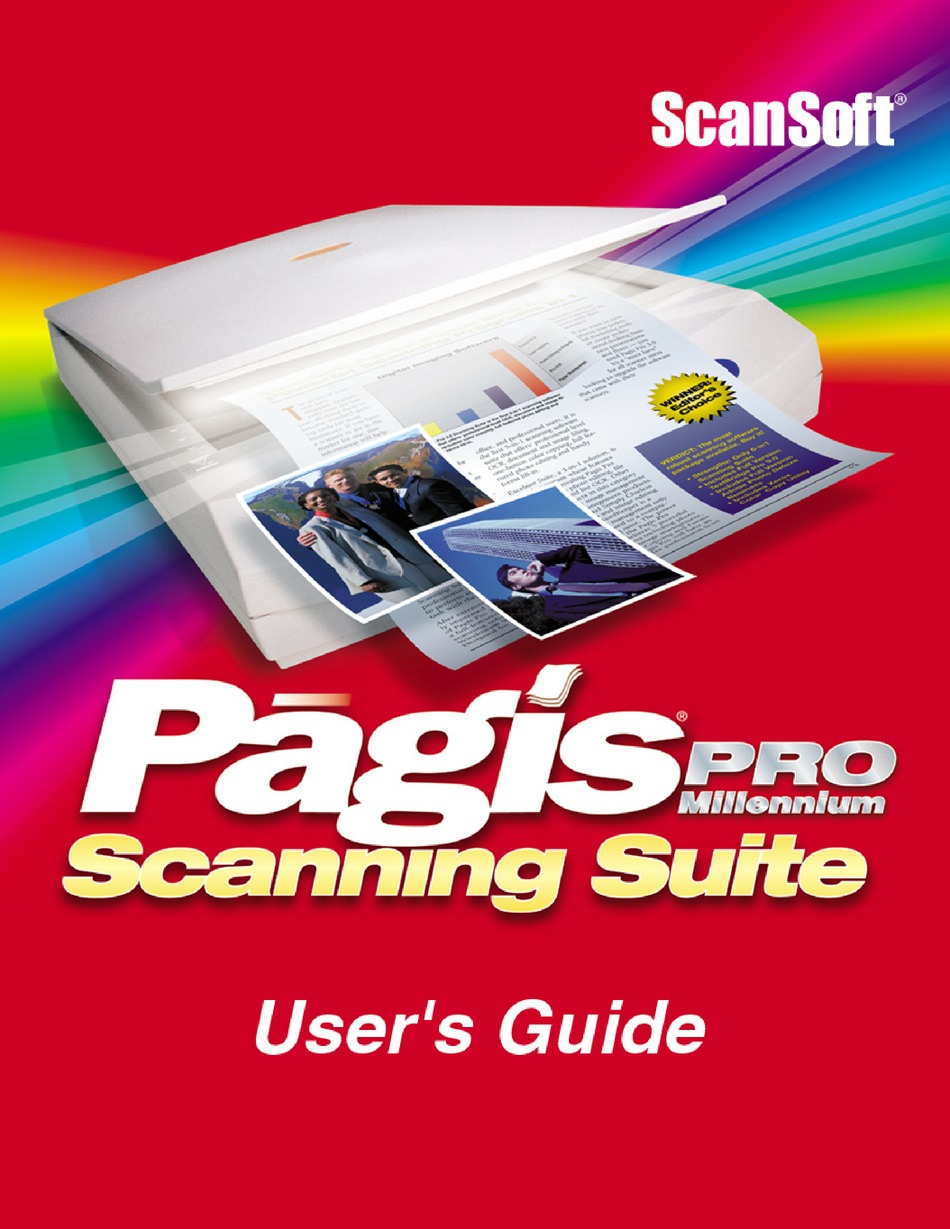 SCANSOFT PAGIS PRO 3.0 MILLENNIUM MANUAL Pdf Download | ManualsLib