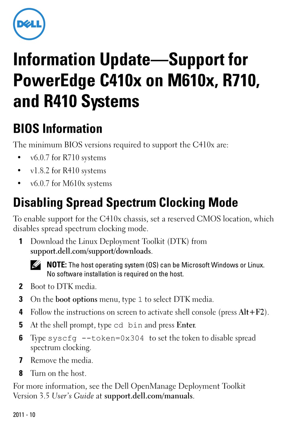 DELL POWEREDGE M420 UPDATE MANUAL Pdf Download | ManualsLib