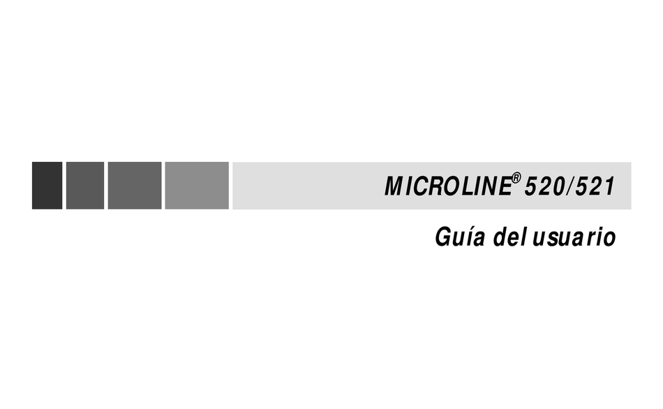 OKI ML520N GU A DEL USUARIO Pdf Download ManualsLib