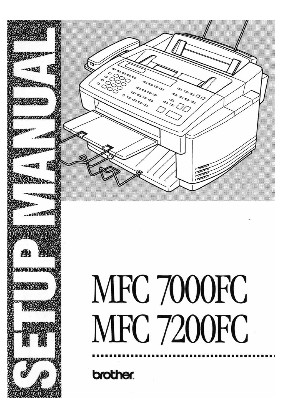 BROTHER 7000FC - COLOR INKJET PRINTER SETUP MANUAL Pdf Download ...