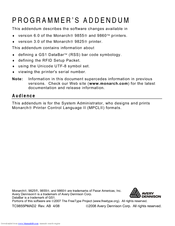 Avery dennison Monarch 9855 Manuals | ManualsLib