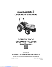 Cub cadet 7530 Manuals | ManualsLib