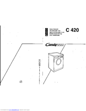 Candy C 420 Manuals | ManualsLib
