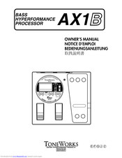 Korg Toneworks AX1B Manuals | ManualsLib
