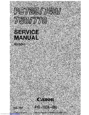 Canon PC750 Manuals | ManualsLib