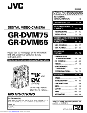 Jvc GR-DVM55 Manuals | ManualsLib