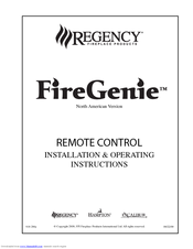Regency FireGenie Manuals | ManualsLib