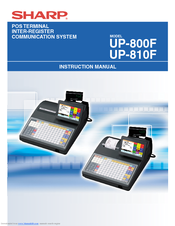Sharp UP-810F Manuals | ManualsLib