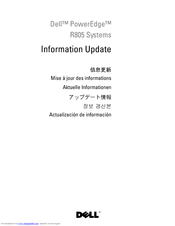 Dell PowerEdge R805 System Manuals | ManualsLib