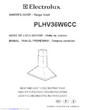Electrolux PLHV36W6CC Manuals | ManualsLib