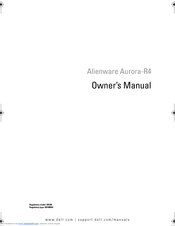 Dell Alienware Aurora R4 Manuals | ManualsLib